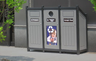 Outdoor Recycling Bins & Containers | Waste Wise Products