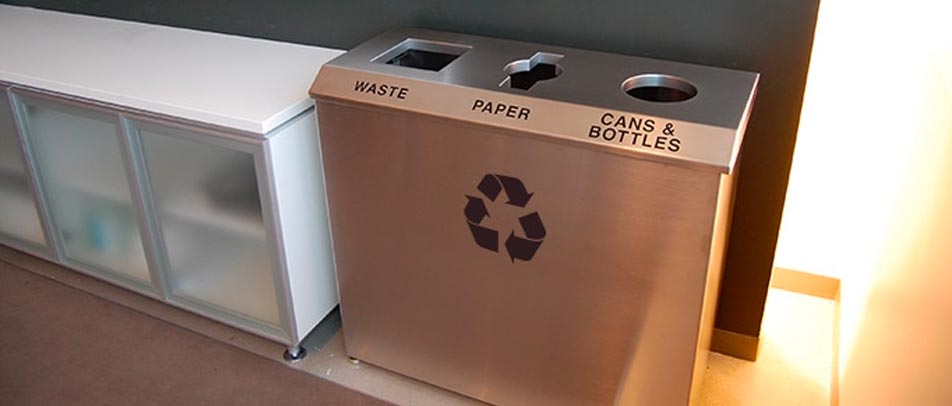 Recycling Containers & Stations | Trash Cans | Commercial Garbage Bins