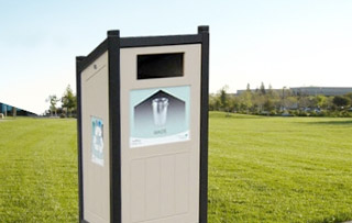 Recycling Stations for Bus Stops & Shelters