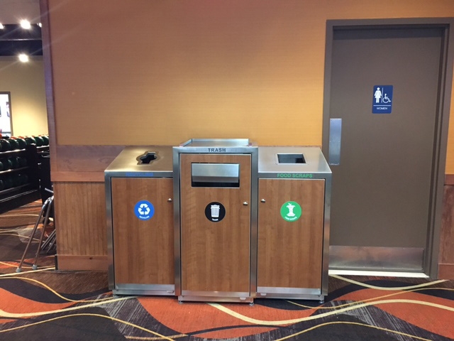 Aviation Triple Stream Recycle Container | Waste Wise Products