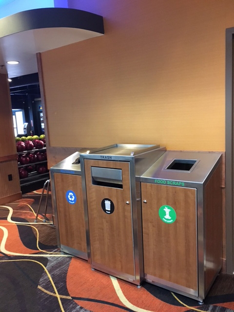 Aviation Triple Stream Recycle Container | Waste Wise Products