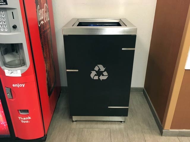 Aurora Single Stream Recycle Bin | Waste Wise Products
