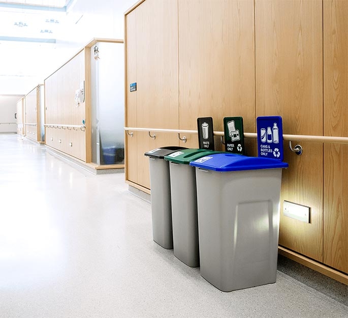 Waste Watcher Station XL – Triple Stream | Waste Wise Products