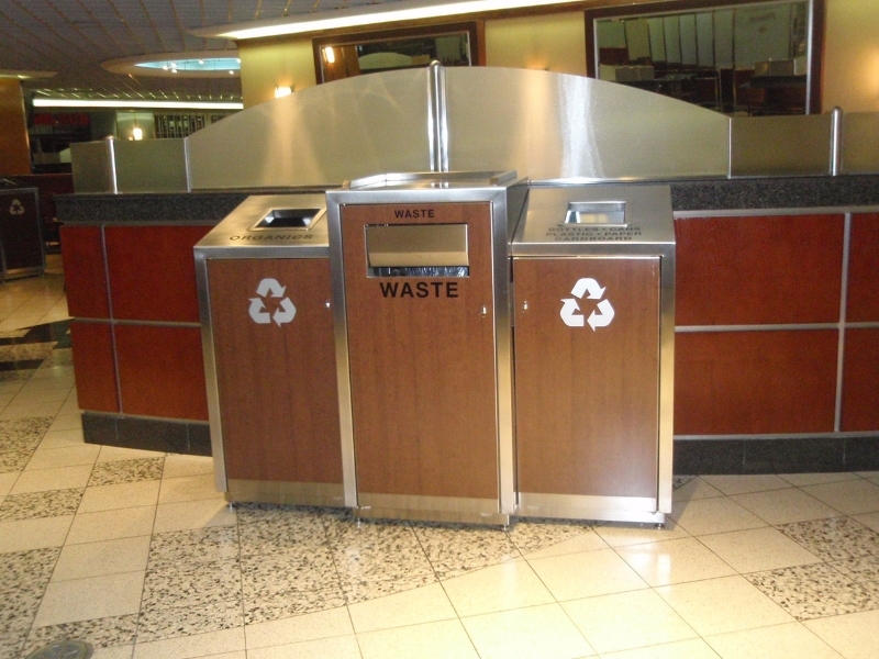 Aviation Triple Stream Recycle Container | Waste Wise Products