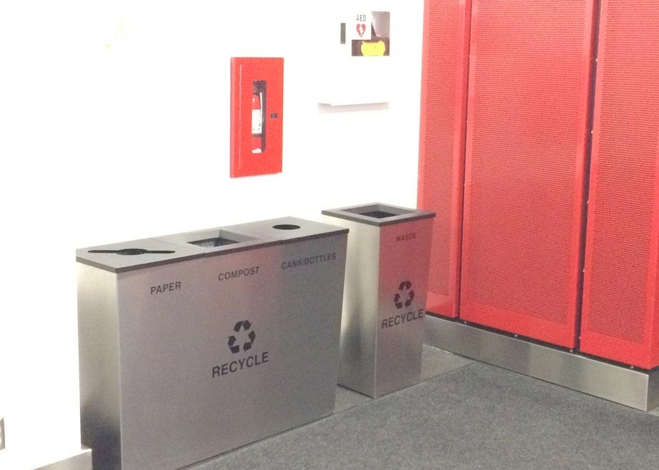 Metro Collection Stainless Steel Single Stream | Waste Wise Products