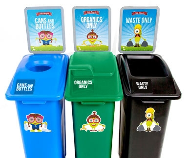 Waste Watcher Kidz Station – Triple Stream | Waste Wise Products