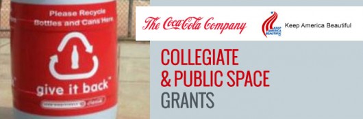 How to get recycling grants with Coca-Cola
