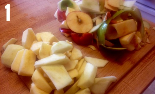 A quick way to reduce food waste using few bad apples
